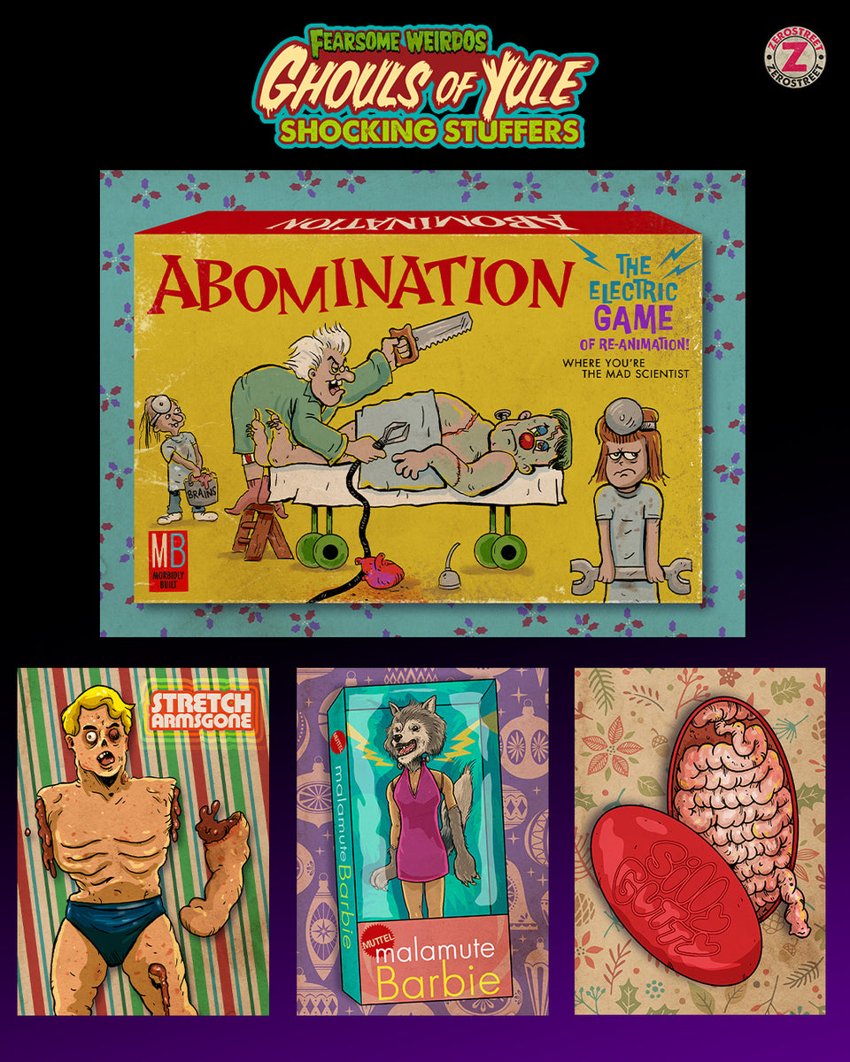 Ghouls Of Yule Shocking Stuffers Coming Soon The Art Of Robert Jimenez