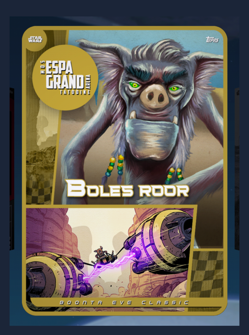 Star Wars Card Trader App: The Boonta Eve Classic Card Set – The Art Of ...