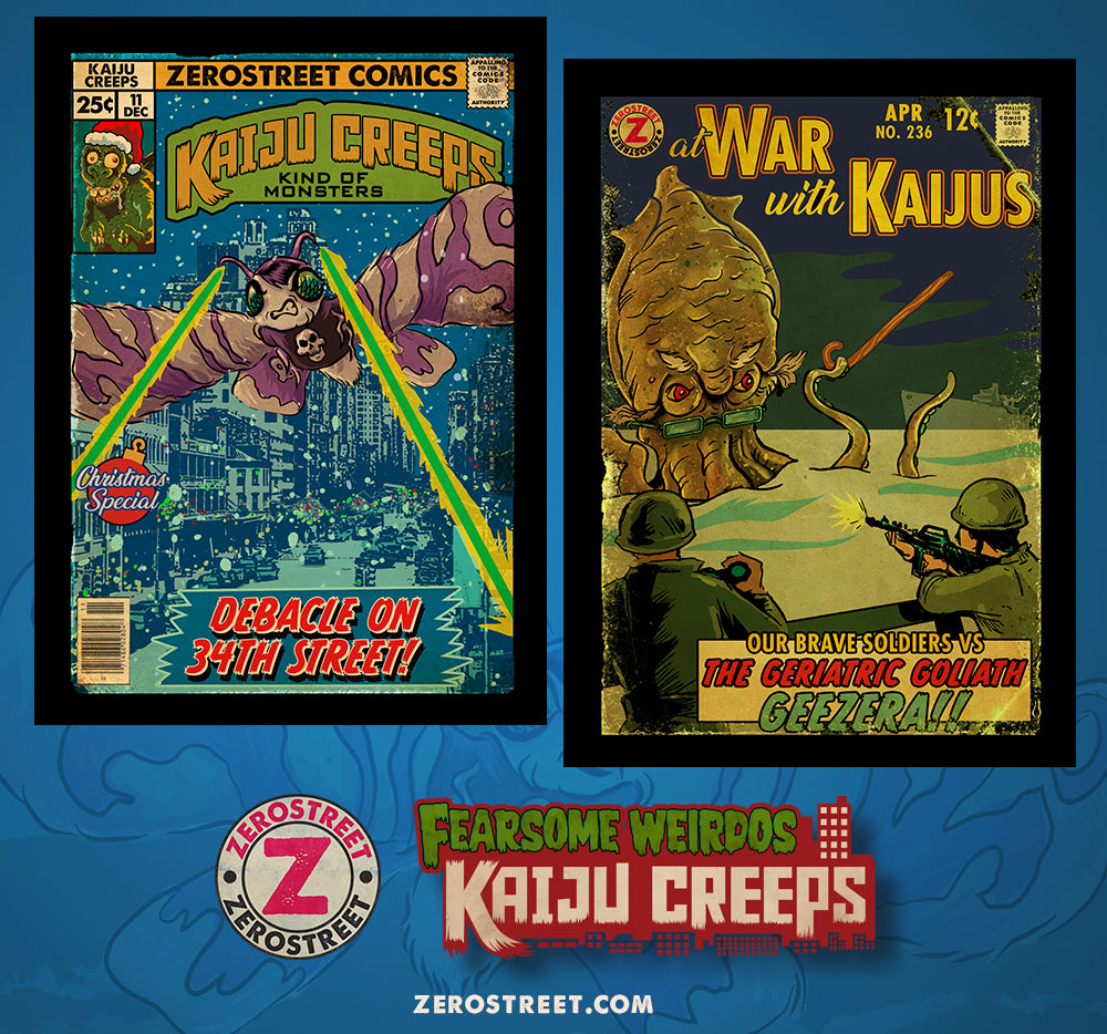 Last Day To Back Kaiju Creeps! – The Art Of Robert Jimenez