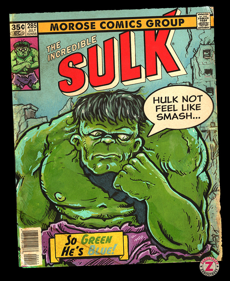 The Incredible Sulk – The Art Of Robert Jimenez