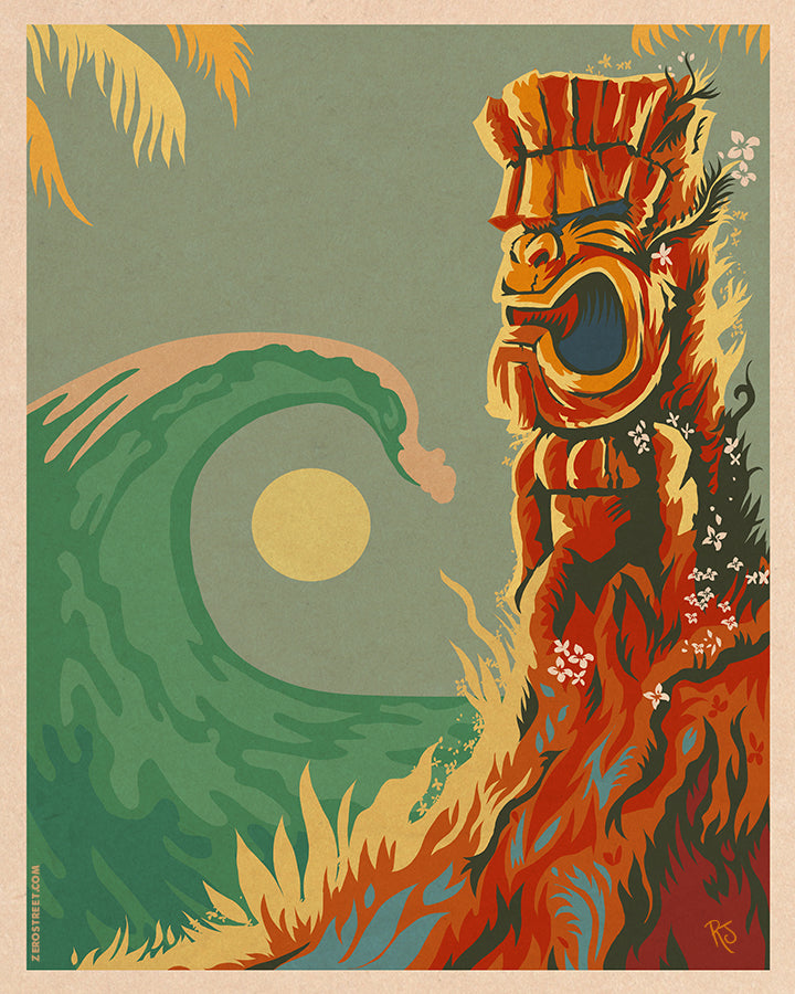 New Tiki Illustration – The Art Of Robert Jimenez