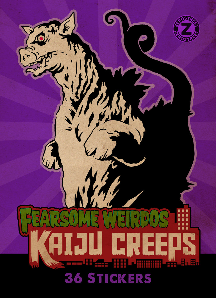 Kaiju Creeps Trading Card Set – The Art Of Robert Jimenez