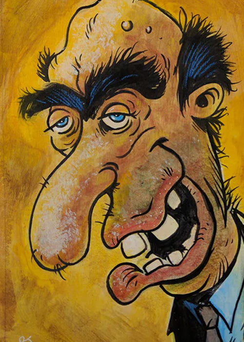 Weird-Ass Faces Original Art 1 – The Art Of Robert Jimenez